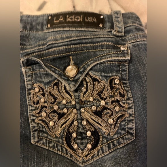L.A. idol | Jeans | La Idol Cropped Jeans In Size 7 W39l18 97 Cotton 3 ...